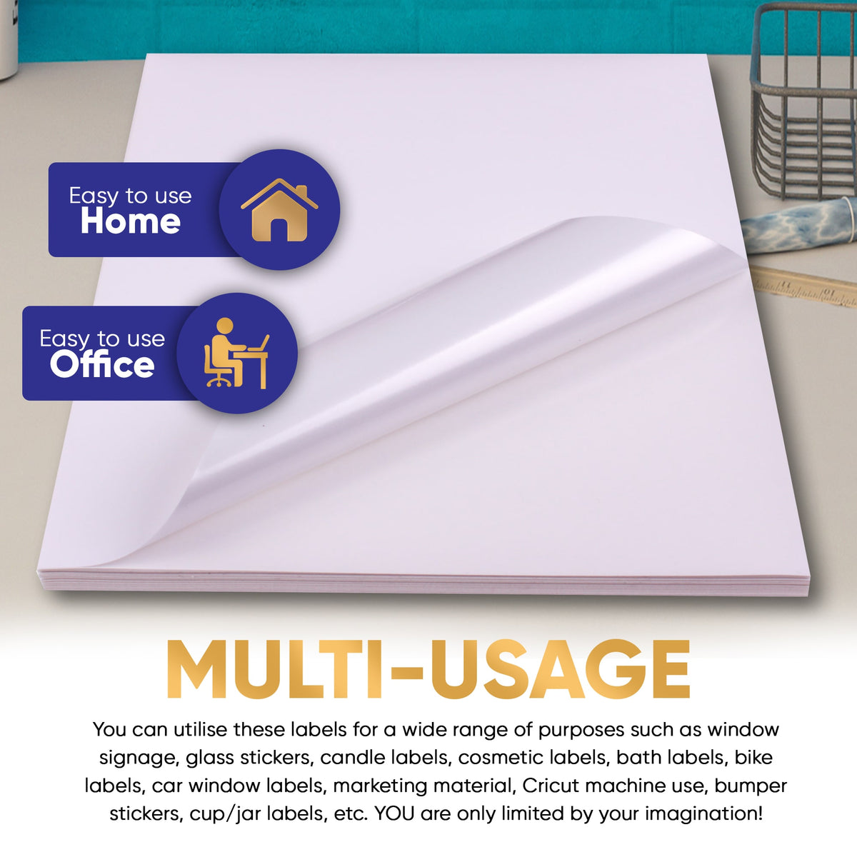 White Matte Vinyl Sticker Paper | Sticker Paper | Avarrix Pty Ltd