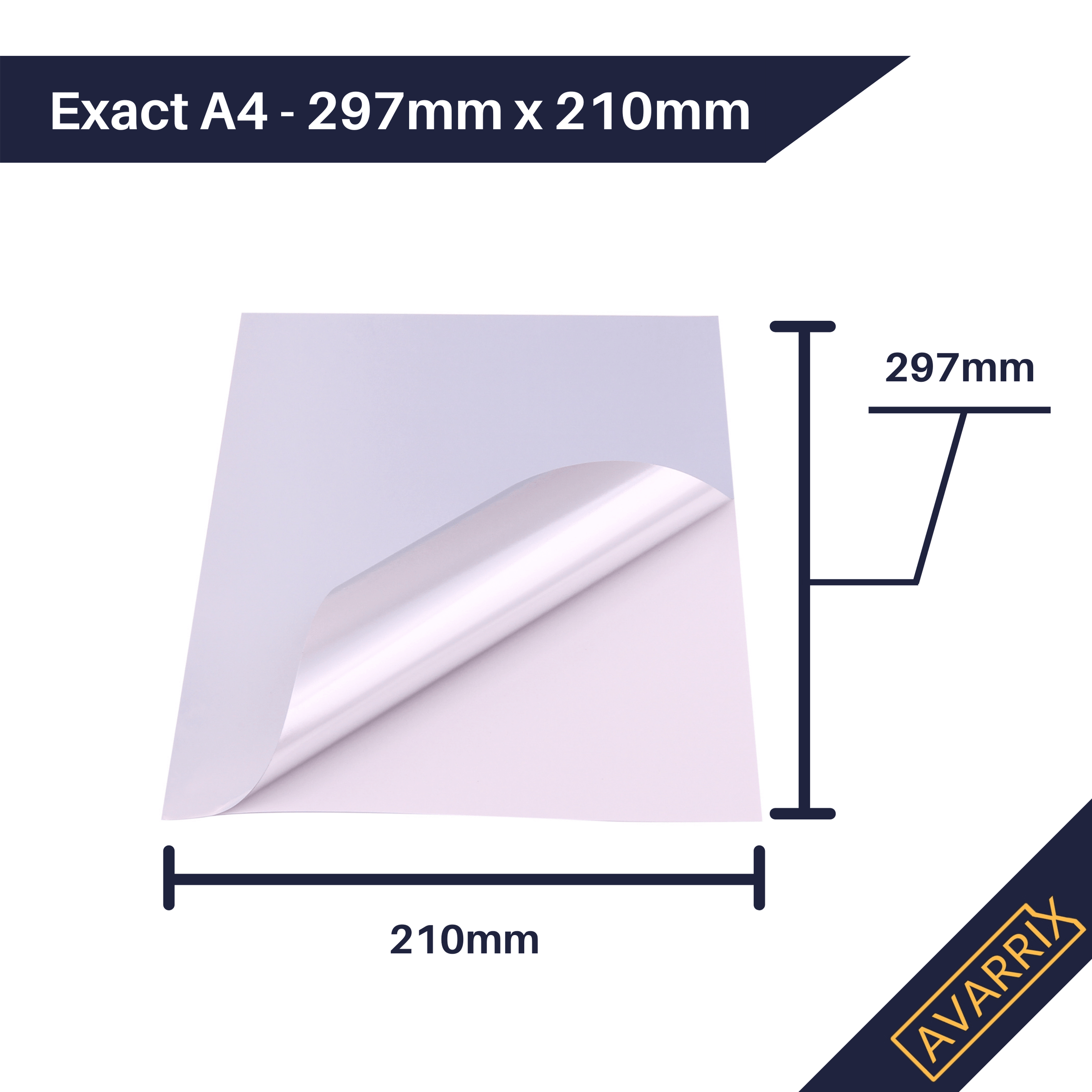 Vinyl Sticker A4 Paper for Inkjet Printer | Avarrix Pty Ltd