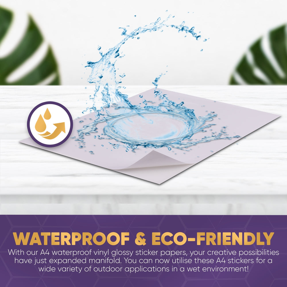 Waterproof Glossy Vinyl Sticker Paper | Avarrix Pty Ltd
