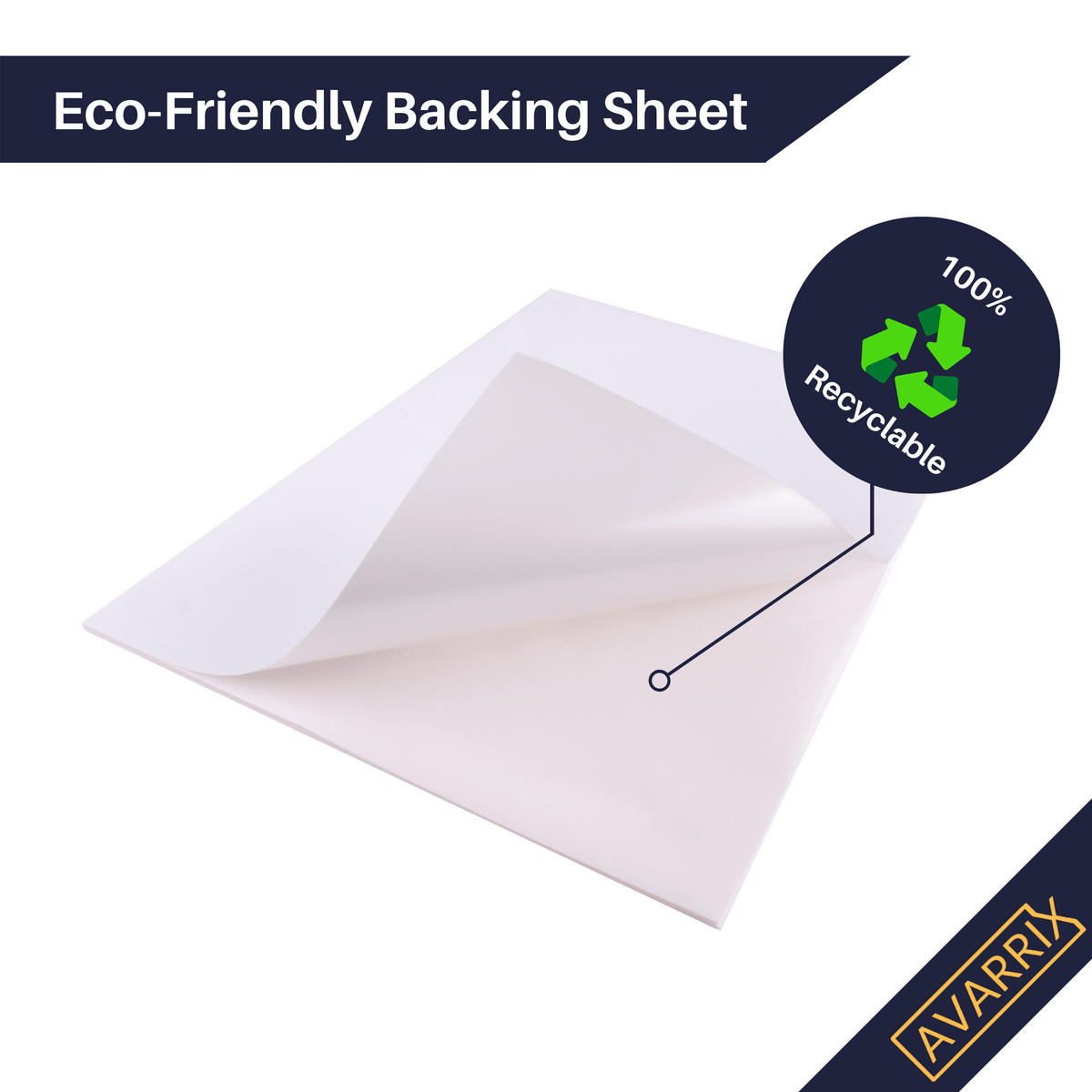 Printable Vinyl Sticker A3 Paper | Vinyl A3 Paper | Avarrix Pty Ltd