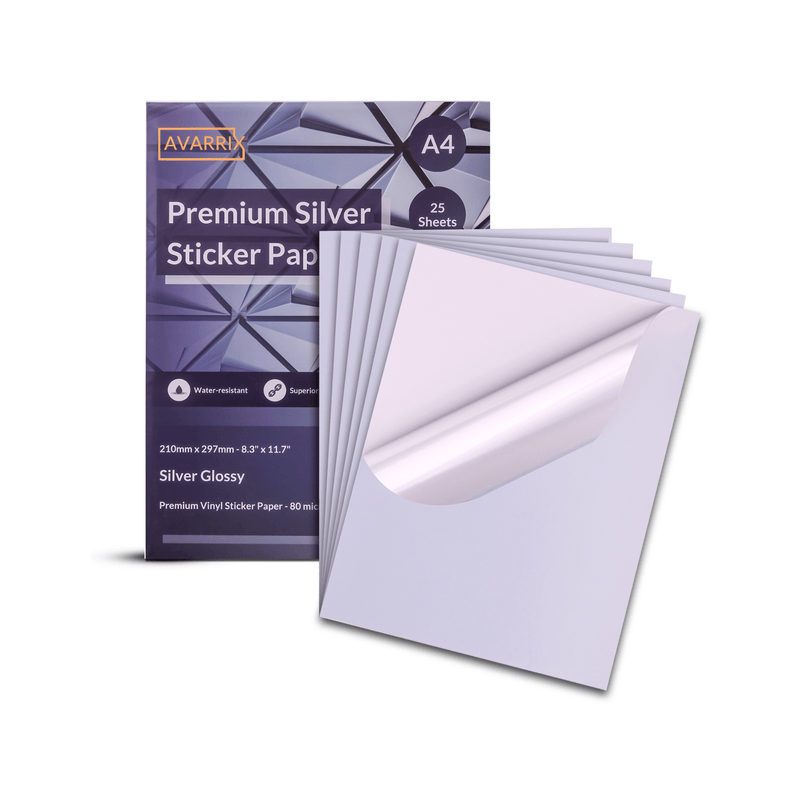 Vinyl Sticker A4 Paper for Inkjet Printer | Avarrix Pty Ltd