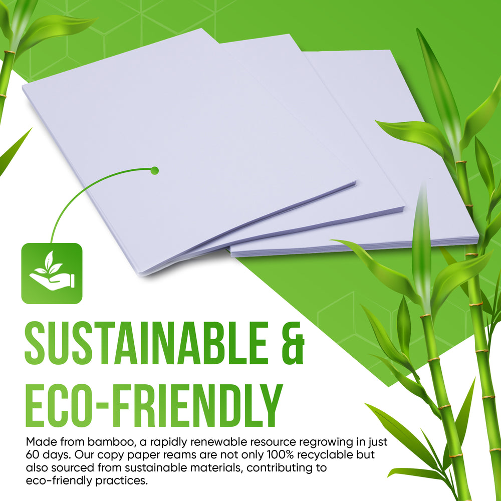 Premium Bamboo Copy Paper - A4 - 80 GSM | Sustainable Eco-Friendly ...