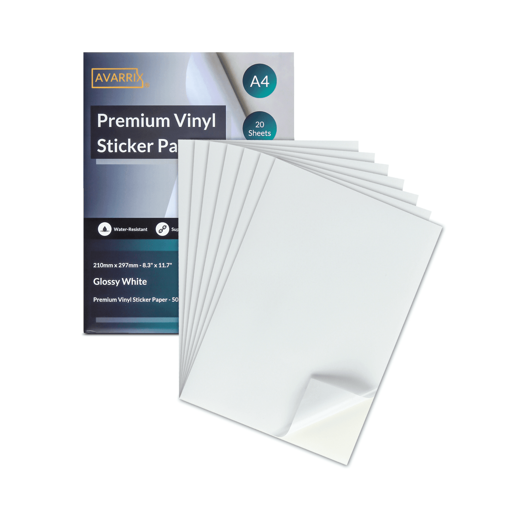 Vinyl Sticker Paper for Laser Printer | Avarrix Pty Ltd